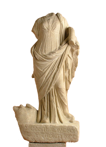 Statuette of Aphrodite Homonoia from the Sanctuary of the Egyptian Gods ...